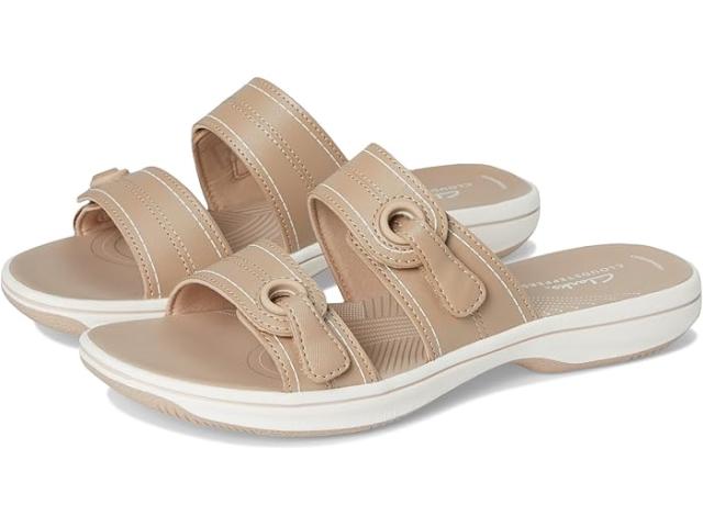 (取寄) クラークス レディース ブリーズ メイ Clarks women Breeze Maye Sand Synthetic