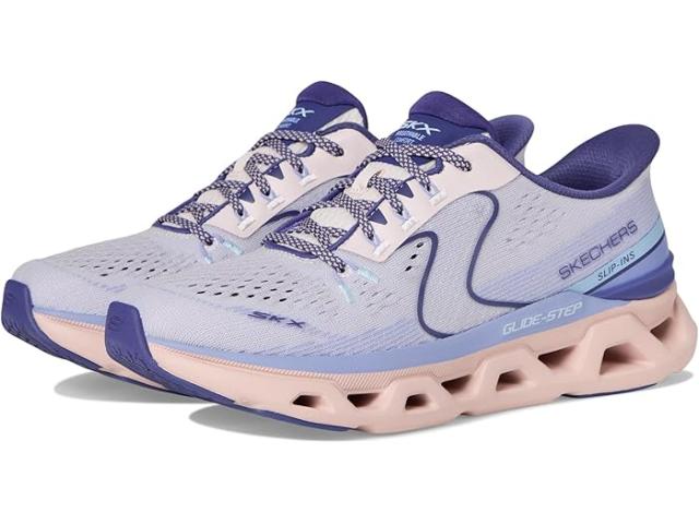 (取寄) スケッチャーズ レディース グライド-ステップ アルタス アドレナリン ラッシュ ハンズ フリー スリップインズ SKECHERS women Glide-Step Altus Adrenaline Rush Hands Free Slip-Ins Pink Blue