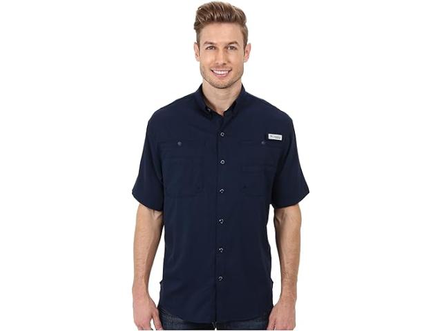 (取寄) コロンビア メンズ タミアミ リ S/S Columbia men Tamiami II S/S Collegiate Navy