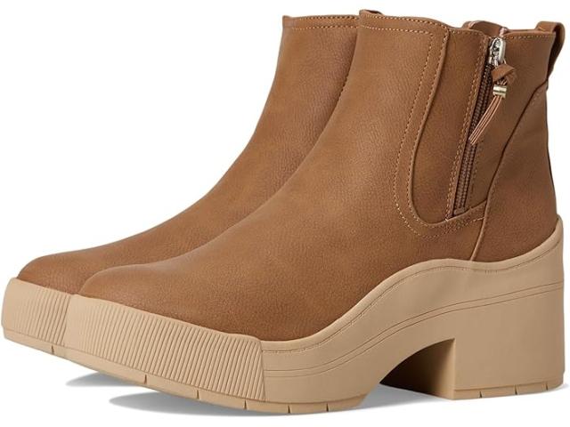 (取寄) ドクターショール レディース タイム オフ アップ ジップ ジップ ショート ブーツ Dr. Scholl's women Time Off Up Zip Zip Short Boots Honey Brown