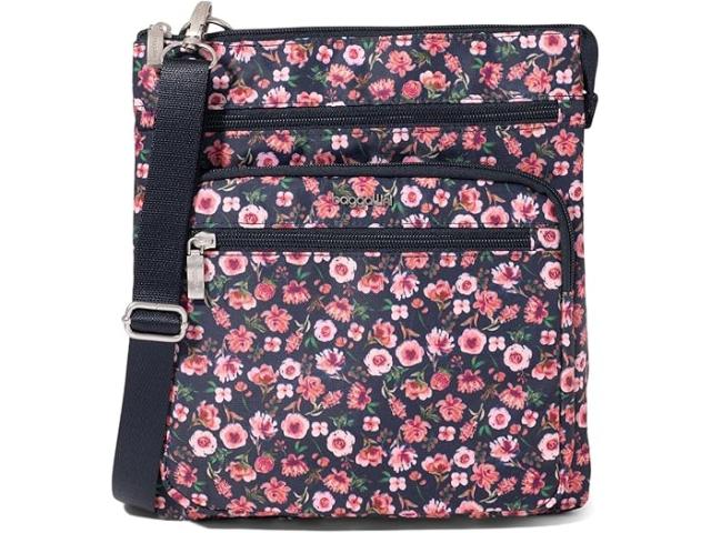 (取寄) バッガリーニ レディース アウト アンド アバウト クロスボディ Baggallini women Out and About Crossbody Autumn Peony