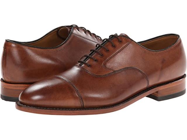 (取寄) ジョンストン&マーフィー メンズ メルトン クラシック ドレス キャップ トゥ オックスフォード Johnston & Murphy men  Melton Classic Dress Cap Toe Oxford Tan Italian Calfskin