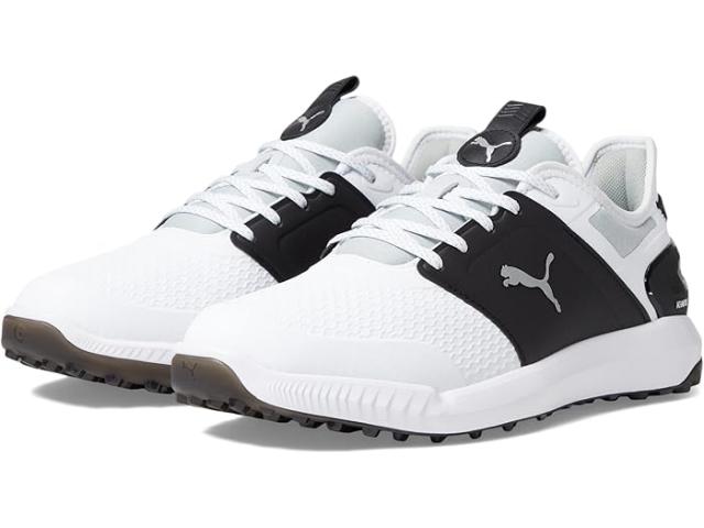 (取寄) プーマ ゴルフ メンズ イグナイト エレベート ゴルフ シューズ PUMA Golf men Ignite Elevate Golf Shoes Puma White/Puma Black/llic Silver