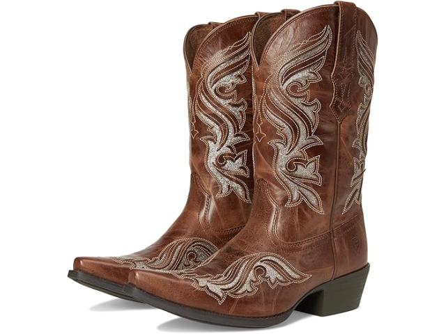 (取寄) アリアット レディース ヘリテージ ブリス Ariat women Heritage Bliss Dark Tan