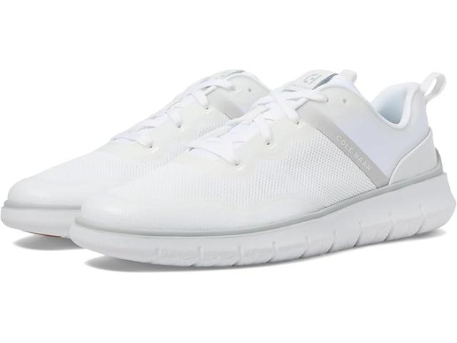 (取寄) コールハーン メンズ ジェネレーション ゼログランド テクスチャー スニーカー Cole Haan men Generation Zerogrand Textured Sneakers White/Microchip