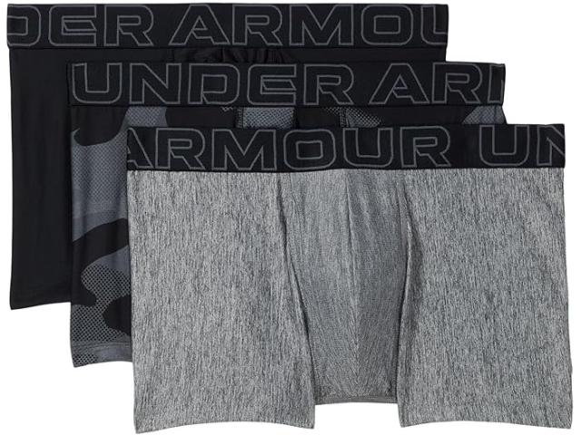 (取寄) アンダーアーマー メンズ パフォーマンス テック ボクサージョック 3インチ 3-パック Under Armour men Performance Tech Boxerjock 3in 3-pack Black Camo Print