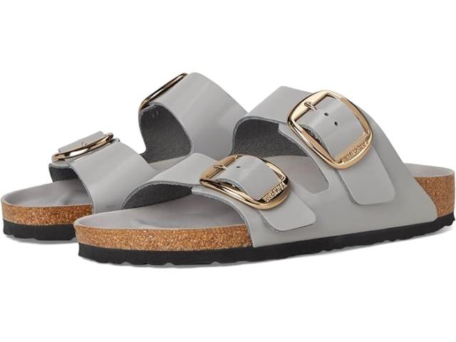 (取寄) ビルケンシュトック レディース アリゾナ ビッグ バックル ハイ シャイン Birkenstock women Arizona Big Buckle High Shine Stone Coin