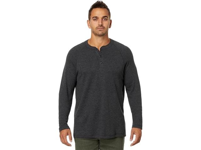 (取寄) ファリティ メンズ ロング スリーブ クラウド ヘンリー Faherty men Long Sleeve Cloud Henley Charcoal Heather