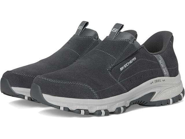 (取寄) スケッチャーズ メンズ ヒルクレスト シーダー ルート ハンズ フリー スリップ-イン SKECHERS men Hillcrest Cedar Root Hands Free Slip-in Charcoal