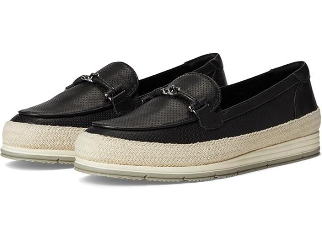 (取寄) ヴァネリ レディース  Vaneli women Quarzi Black Nappa