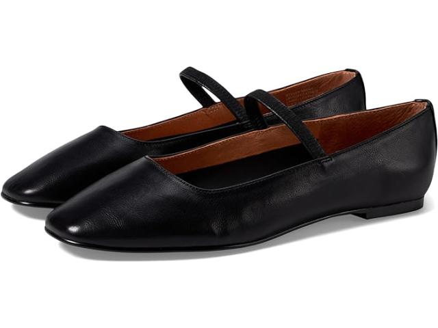 (取寄) メイドウェル レディース ザ グレタ バレエ フラッツ Madewell women Madewell The Greta Ballet Flat True Black