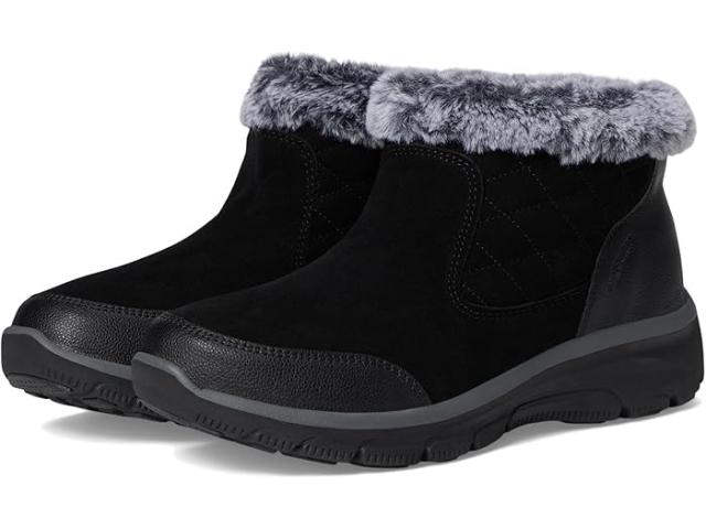 (取寄) スケッチャーズ レディース イージー ゴーイング - スモール ハンズ フリー スリップインズ SKECHERS women Easy Going - Small Towns Hands Free Slip-ins Black