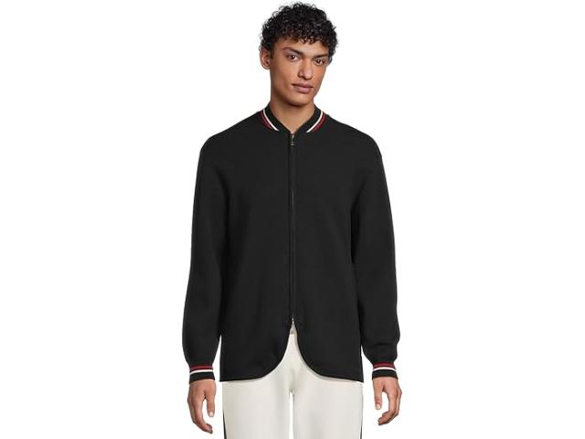 (取寄) アルマーニエクスチェンジ メンズ フル ジップ ニット カーディガン Armani Exchange men Full Zip Knit Cardigan Deep Navy