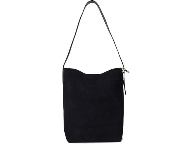 (取寄) メイドウェル レディース ザ エッセンシャル バケット トート イン スエード Madewell women The Essential Bucket Tote in Suede Juniper Berry