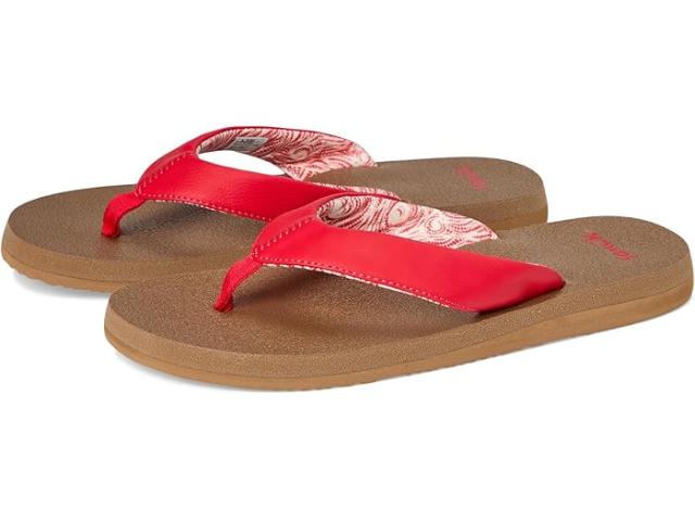 (取寄) サヌーク レディース ヨガ マット リ Sanuk women Yoga Mat II Cherry Red