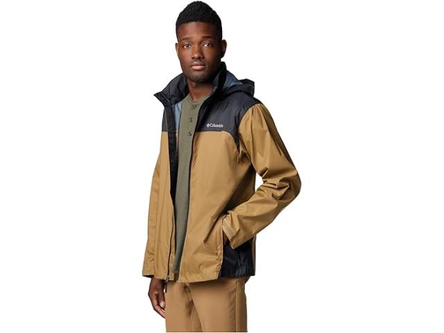 (取寄) コロンビア メンズ グレンネーカー レイク リ レイン ジャケット Columbia men Columbia Glennaker Lake II Rain Jacket Delta/Black