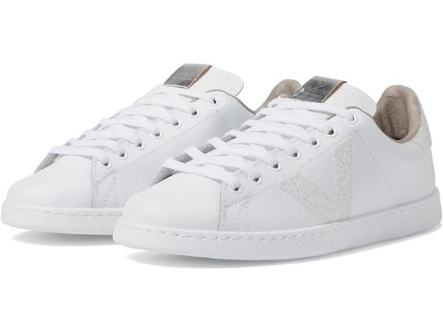 (取寄) ヴィクトリア レディース テニス レザー アンド グリッター V victoria women victoria Tennis Leather & Glitter V Blanco