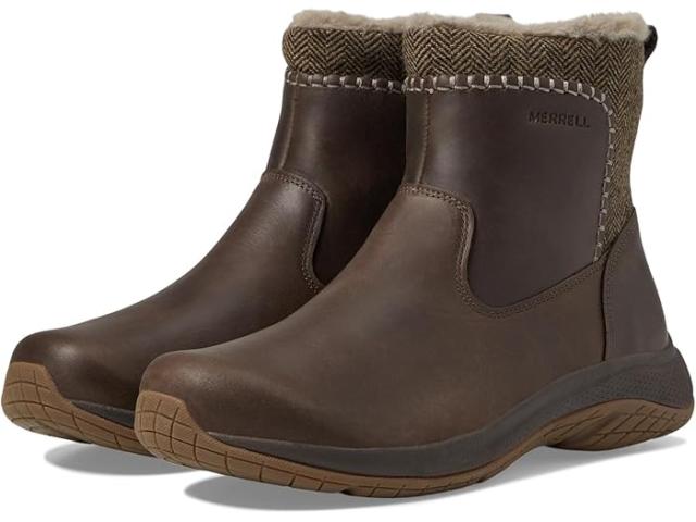 (取寄) メレル レディース アンコール アイス 5 ミッド ジップ Merrell women Merrell Encore Ice 5 Mid Zip Bracken