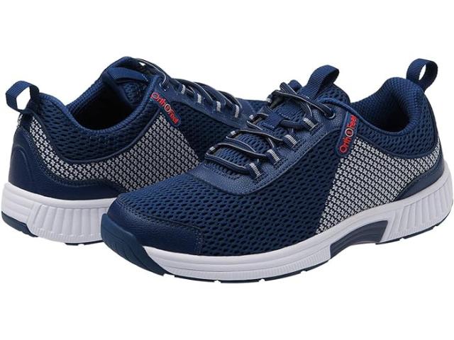 (取寄) オルソフィート メンズ エッジウォーター Orthofeet men Orthofeet Edgewater Blue