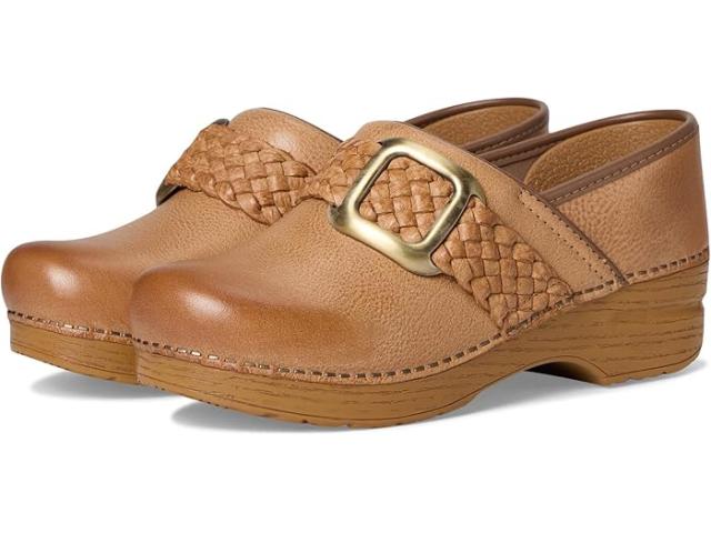 (取寄) ダンスコ レディース プロ ブレイデッド クロッグス Dansko women Pro Braided Clogs Honey Distressed