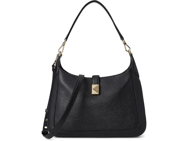 (取寄) ケイトスペード レディース デコ ペブルド レザー ホーボー Kate Spade New York women Deco Pebbled Leather Hobo Black