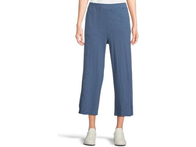(取寄) モッドオードック レディース ワイド レッグ クロップド パンツ Mod-o-doc women Wide Leg Cropped Pants Pacific Blue