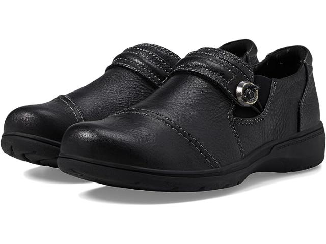 (取寄) クラークス レディース カーリー パール Clarks women Clarks Carleigh Pearl Black Leather