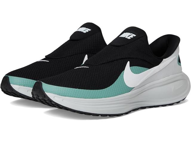 (取寄) ナイキ メンズ レボリューション 8 イージーオン Nike men Revolution 8 EasyOn Black/Mint Foam/Pure Platinum/Cannon