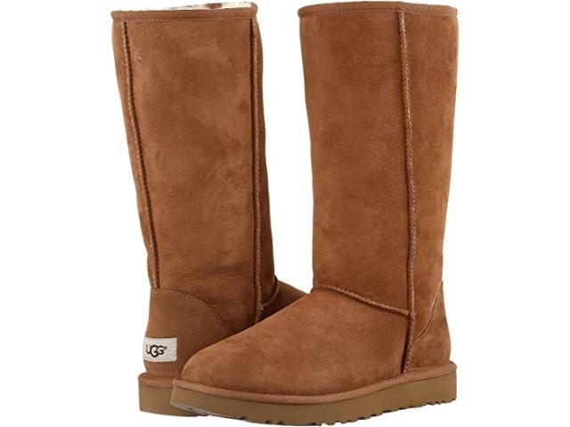 (取寄) アグ レディース クラシック トール リ UGG women UGG Classic Tall II Chestnut