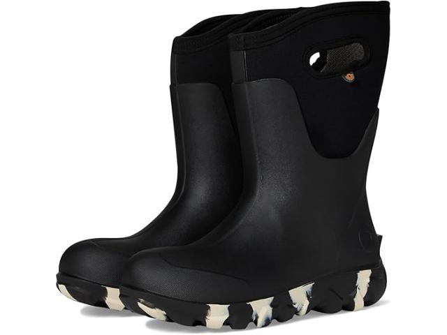 (取寄) ボグス レディース クラシック シームレス ミッド マーブル Bogs women Classic Seamless Mid Marble Black Multi