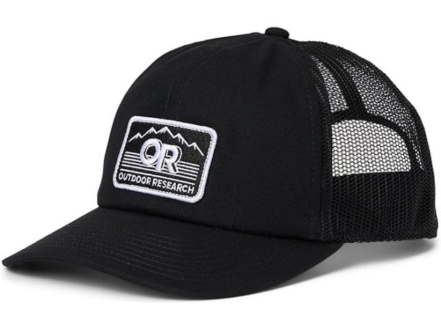 (取寄) アウトドア リサーチ アドボケート トラッカー LO プロ キャップ Outdoor Research Advocate Trucker Lo Pro Cap Black/White