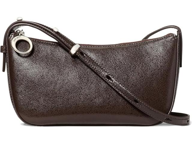 (取寄) ケイトスペード レディース ハロ グレイズ レザー クロスボディ Kate Spade New York women Halo Glazed Leather Crossbody Hot Fudge