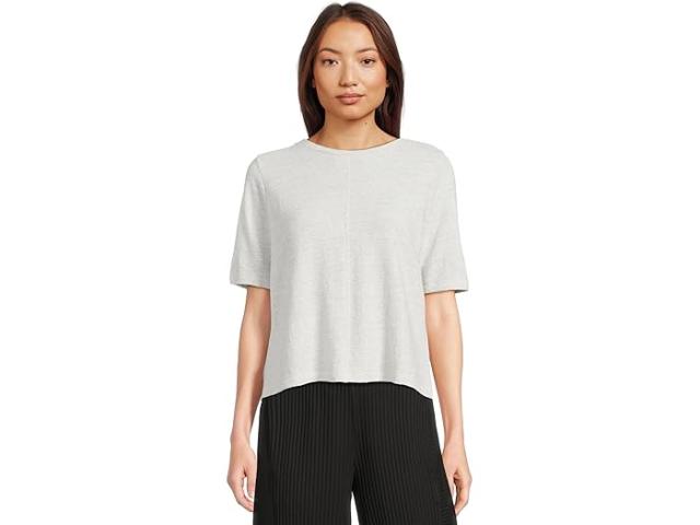 (取寄) アイリーン フィッシャー レディース クルー ネック トップ Eileen Fisher women Crew Neck Top Sea Salt