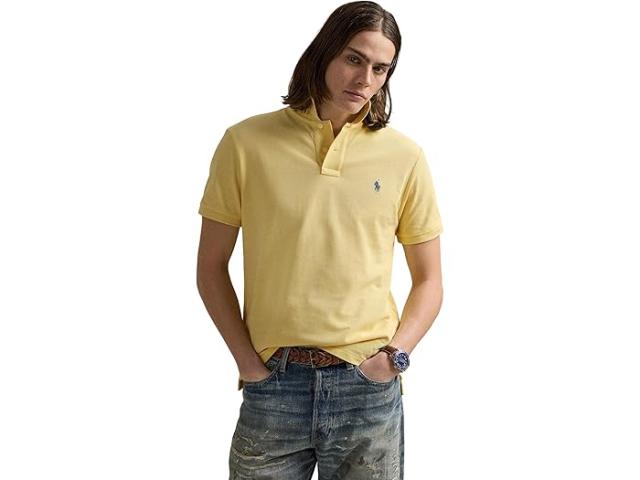 (取寄) ラルフローレン メンズ ザ アイコニック メッシュ ポロ シャツ Polo Ralph Lauren men The Iconic Mesh Polo Shirt Wicket Yellow