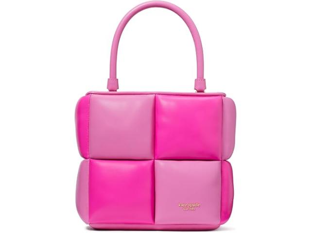 (取寄) ケイトスペード レディース ボクシー カラーブロック スムース レザー トート Kate Spade New York women Boxxy Colorblocked Smooth Leather Tote Vivid Snapdragon Multi