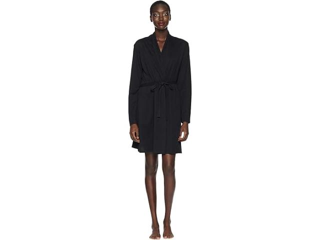 (取寄) スキン レディース ナチュラル 36 1/2” ジュリアナ オーガニック コットン ローブ Skin women Skin Natural Skin 36 1/2” Juliana Organic Cotton Robe Black