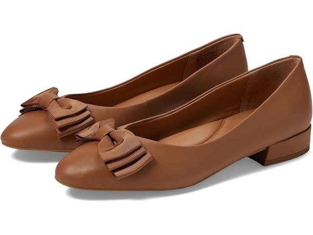 (取寄) ジェントル ソウルズ バイ ケネスコール レディース アトラス フラッツ Gentle Souls by Kenneth Cole women Atlas Flat Camel Leather