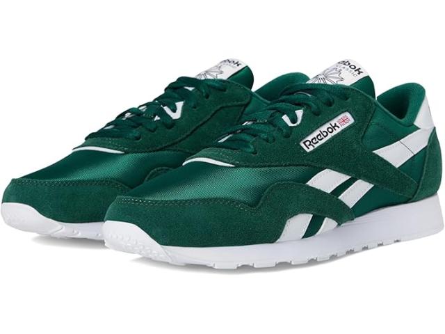 (取寄) リーボック ライフスタイル メンズ クラシック ナイロン Reebok Lifestyle men Classic Nylon Collegiate Green/Collegiate Green/White