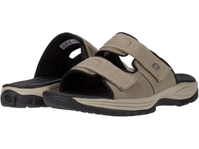 (取寄) ダナム メンズ ニューポート スライド ウォーター フレンドリー Dunham men Newport Slide Water Friendly Taupe Grey