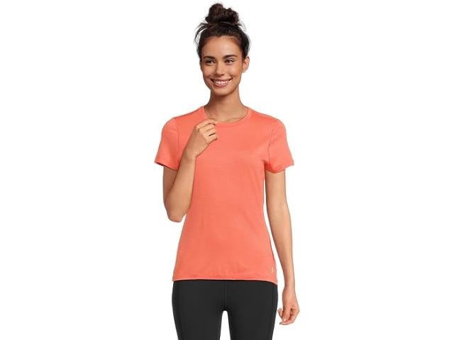 (取寄) スマートウール レディース メリノ ショート スリーブ ティー Smartwool women Merino Short Sleeve Tee Coral Reef