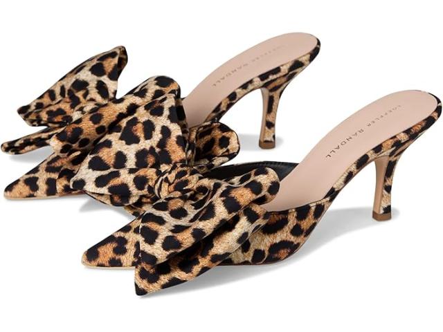 (取寄) ロフラー ランドール レディース マーゴット ボウ ミュール Loeffler Randall women Margot Bow Mule Leopard