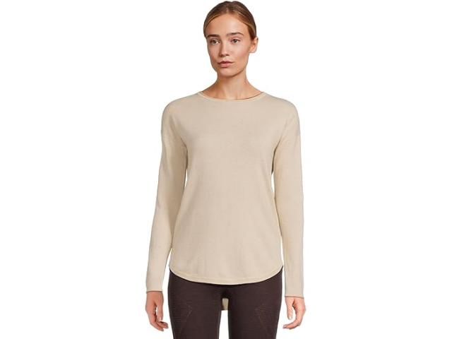 (取寄) スマートウール レディース シャドー パイン カラーブロック セーター Smartwool women Shadow Pine Colorblock Sweater Almond Donegal