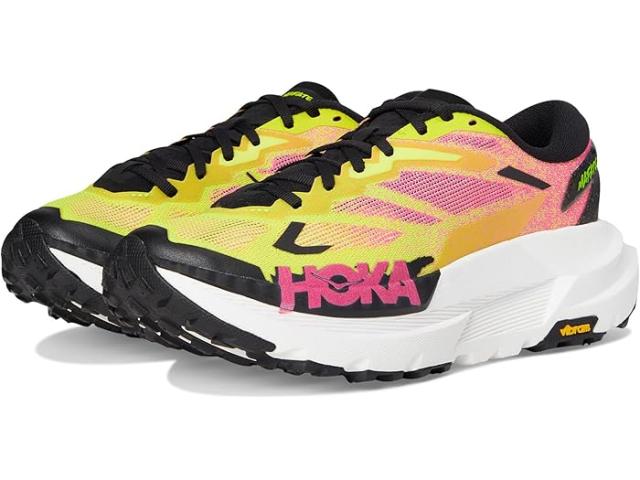 (取寄) ホカオネオネ レディース マファテ X Hoka women Mafate X Neon Hoka Citrus/Neon Rose