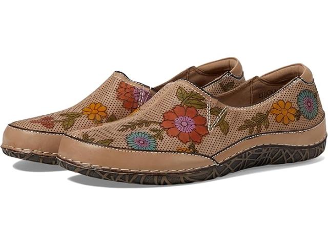 (取寄) ラルティストバイスプリングステップ レディース  L'Artiste by Spring Step women L'Artiste by Spring Step Libora-Delite Beige Multi