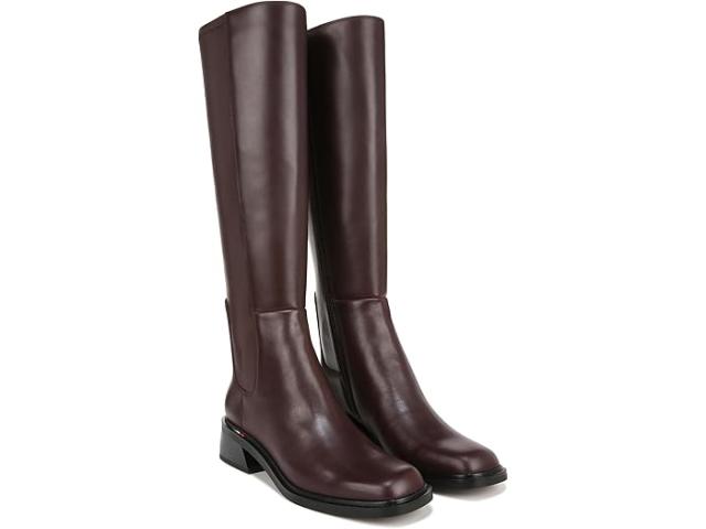 (取寄) フランコ サルト レディース ジゼル ハイ シャフト ブーツ Franco Sarto women Giselle High Shaft Boots Castagno Brown Leather Wide Calf