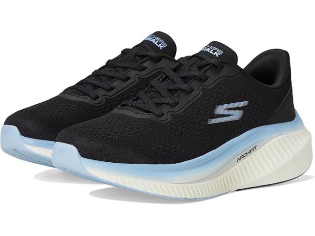 (取寄) スケッチャーズ パフォーマンス レディース マックス クッショニニグ アーチ フィット ロズリン SKECHERS Performance women Max Cushioning Arch Fit Roslyn Black/Blue