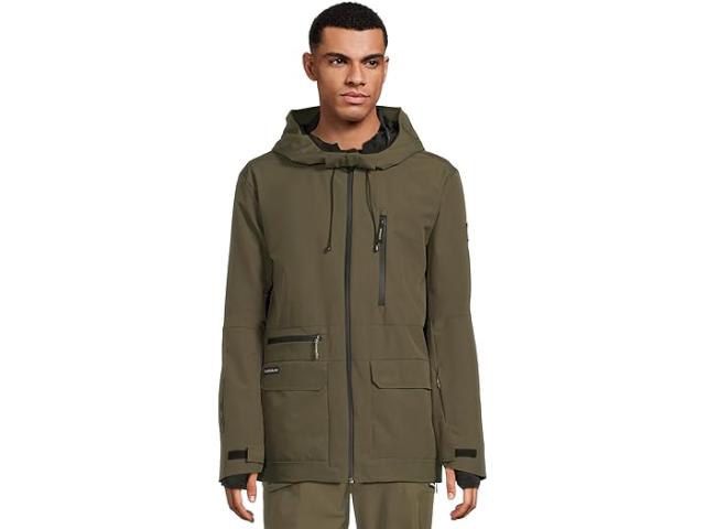 (取寄) クイックシルバー メンズ クエスト ストレッチ 20K スノー ジャケット Quiksilver men Quest Stretch 20k  Jacket Grape Leaf