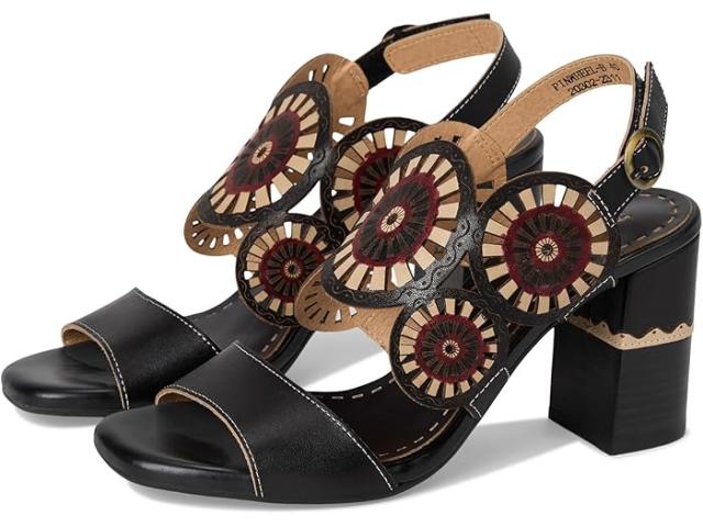 (取寄) ラルティストバイスプリングステップ レディース ピンホイール L'Artiste by Spring Step women Pinwheel Black