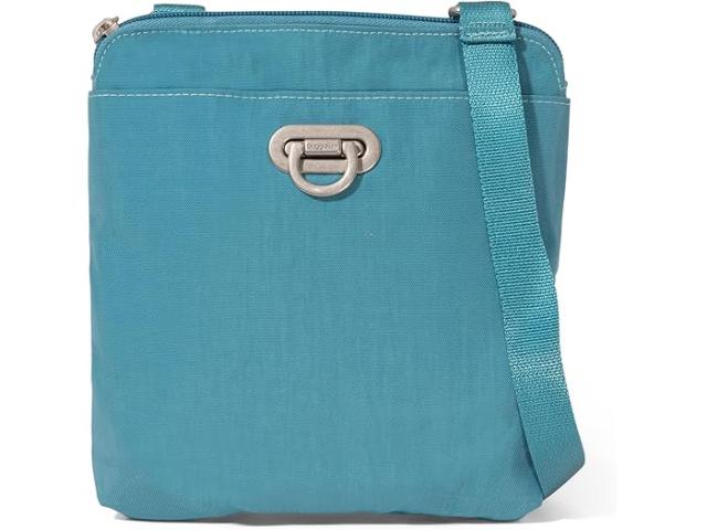 (取寄) バッガリーニ レディース コースタル フリップ ロック ミニ クロスボディ Baggallini women Coastal Flip Lock Mini Crossbody Seaside Blue