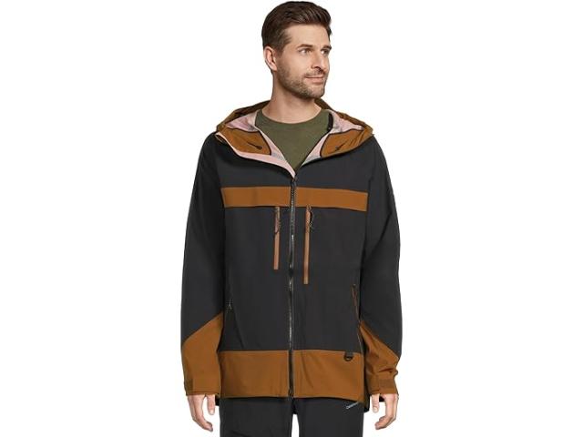 (取寄) オバマイヤー メンズ M シェル ジャケット Obermeyer men M Steibis Shell Jacket Black II